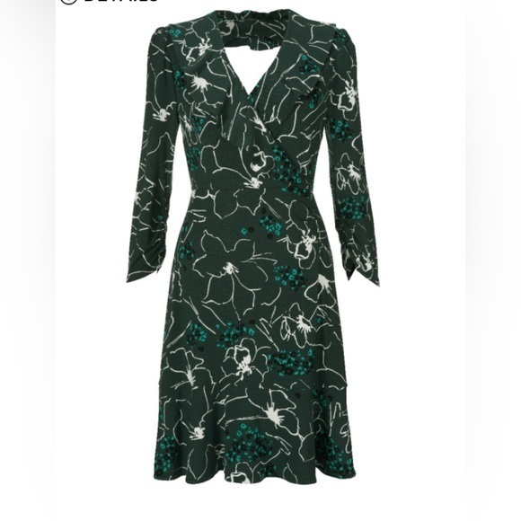 CAbi | Dresses | Cabi Ruffle Up Dress | Poshmark